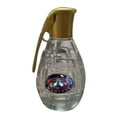 Hand Grenade Whiskey Bottle, Engraved Hand-Grenade Shape Glass Leak ...