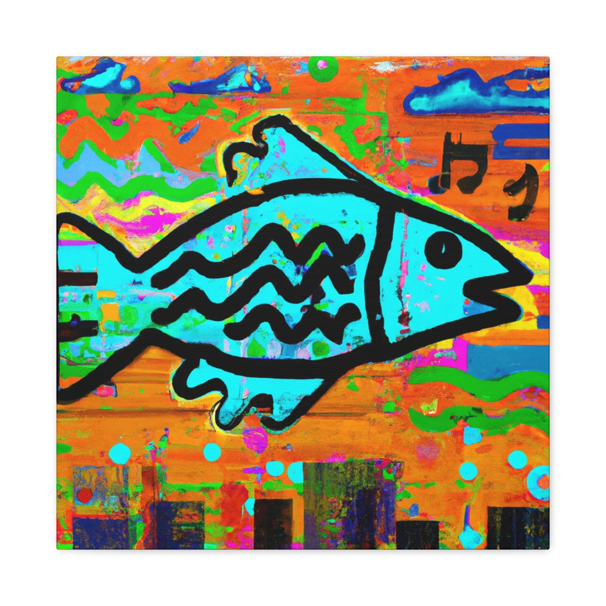 The Bassy Impressionists - Canvas - Walmart.com