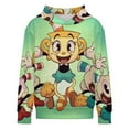 Cartoon Cuphead Show Children's Hoodies Sweatshirt Girls Hooded Boys ...