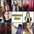Jumbo Braiding Hair Extensions, Synthetic Hair for Braids, Ombre ...