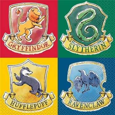 Harry Potter Birthday Party Kit for 16: Tablecloth, Banner, Balloons ...