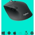 Logitech M720 Triathlon Multi Device Wireless Mouse Bluetooth Usb Unifying Receiver 1000 Dpi