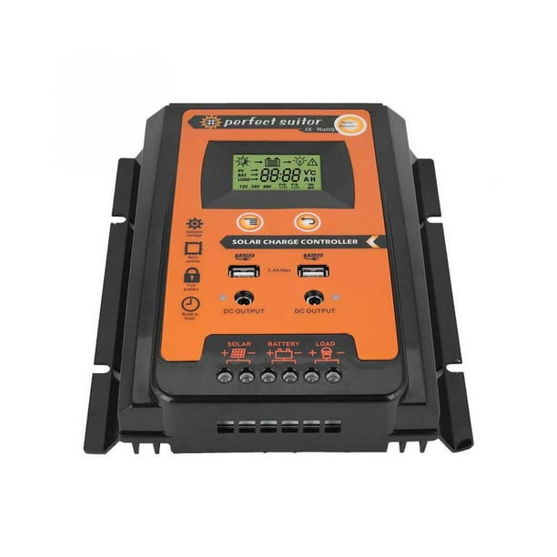 kurtrusly Solar Controller 30A 70A Charge Controllers Photovoltaic ...