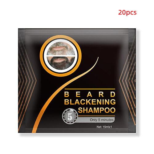 Mens Beard Dyeing Black Hair Shampoo - Walmart.ca