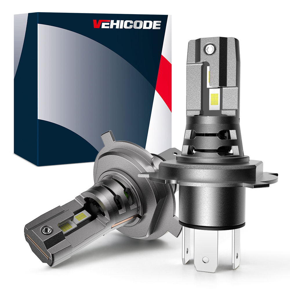 VEHICODE H4 9003 HB2 LED Headlight Bulb with Fan High Low Beam Car ...