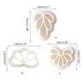Design Soft Pottery Earring Mold Aestheticism Petal Jewelry Pendant ...