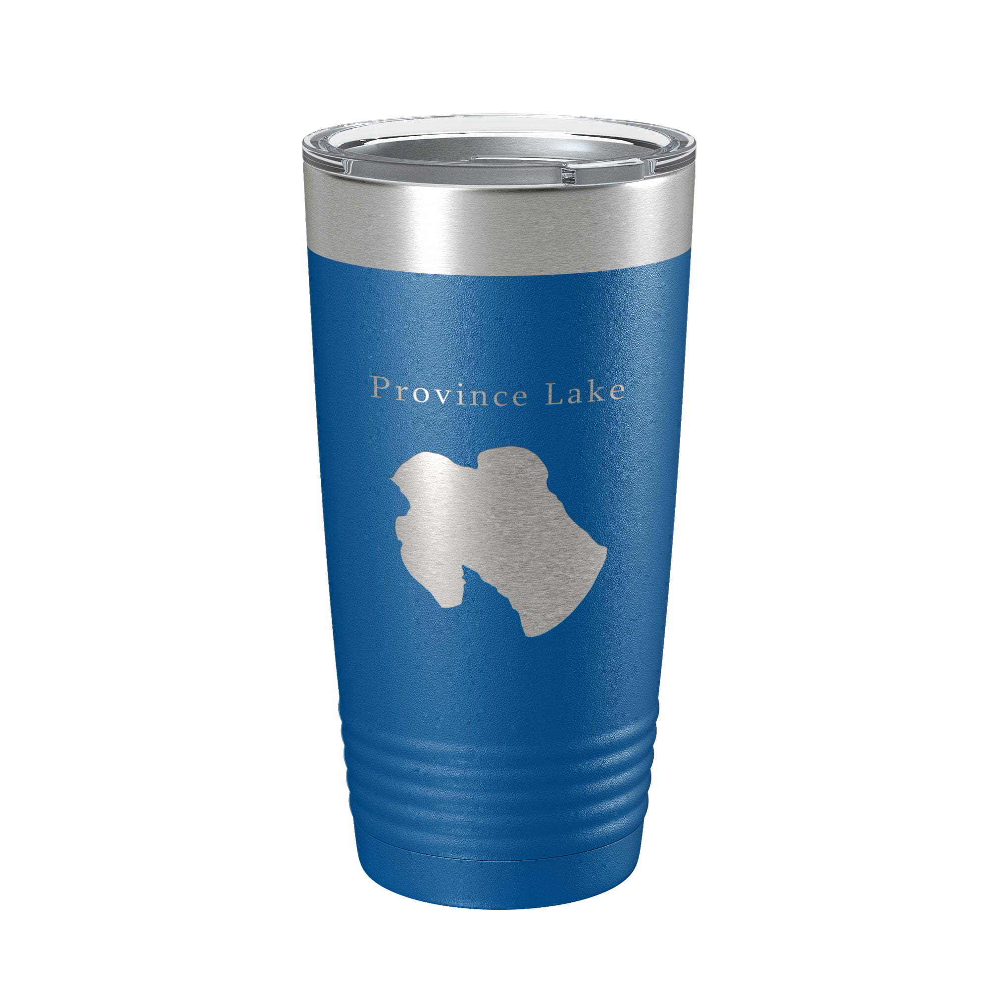 Province Lake Map Tumbler Travel Mug Insulated Laser Engraved Coffee ...