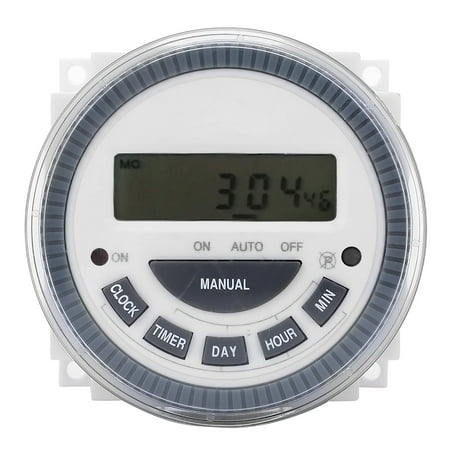 Timer Switch, LCD Digital Small Size Electronic Timer Switch, Portable ...