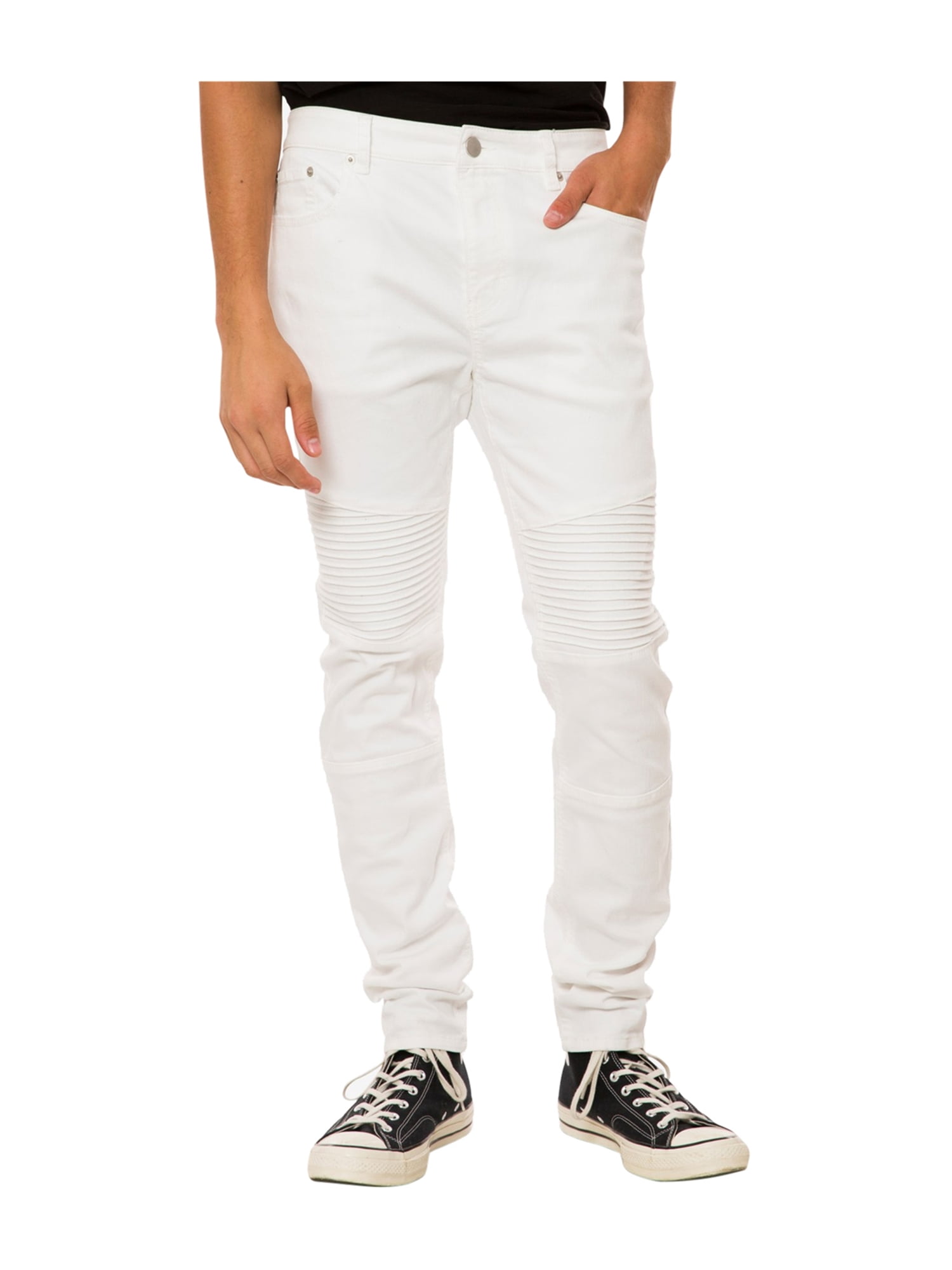 Jaywalker Mens Motto Skinny Fit Jeans white 32x32 | Walmart Canada