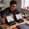 Plastic Insulated Voltmeter Ammeter Set Physics Circuit Experiment ...