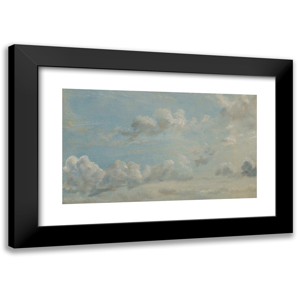 John Constable 24x16 Black Modern Framed Museum Art Print Titled ...