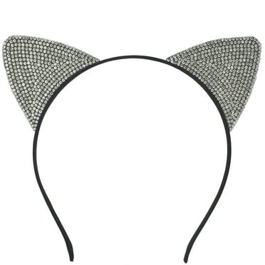 Rhinestone Cat Ears Halloween Accessory - Walmart.com