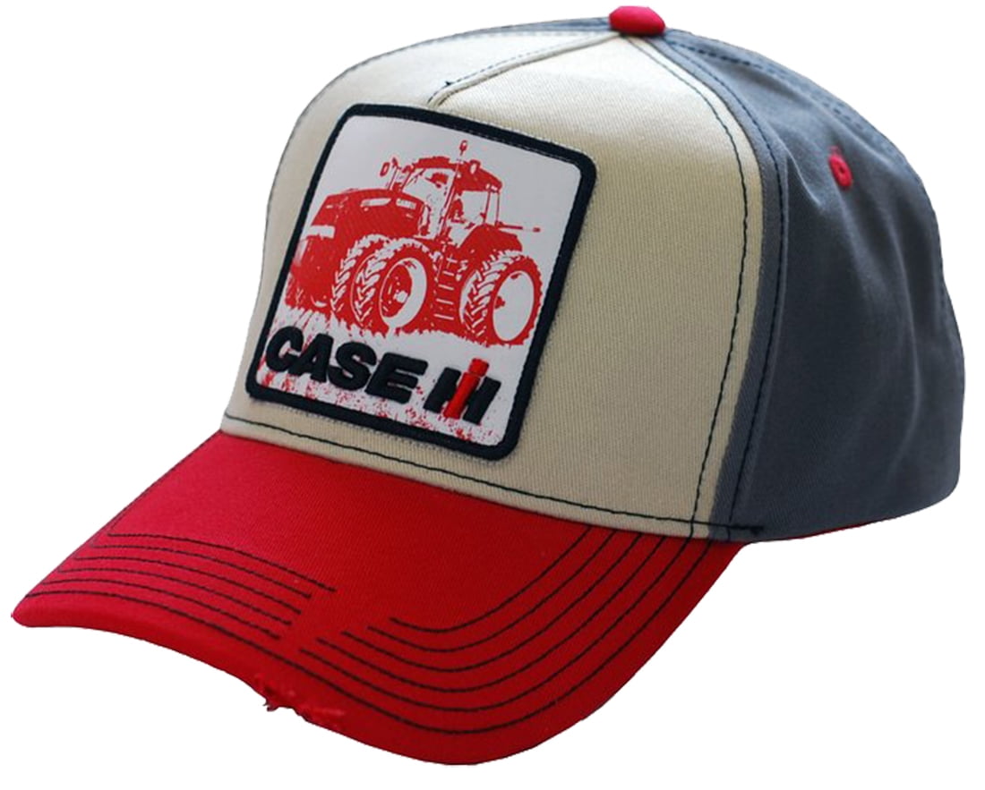 Case IH Distressed Tractor Print Applique Logo Cap - Walmart.com