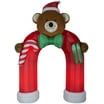 Gemmy Animated Christmas Inflatable Drummer Boy Teddy Bear, 6 ft Tall ...