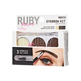RK by KISS Go Brow Eyebrow Kit, Black Dark Brown - Walmart.com
