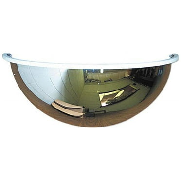 BISupply | Safety Convex Mirror – 23 Inch Round Outdoor Blind Spot ...