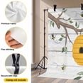 Bees Branches Backdrop for Photography,Fabric Photo Background Backdrop ...