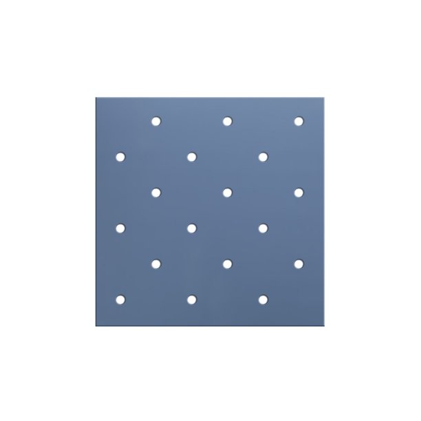Orfit Colors NS, 18" x 24" x 1/8", mini perforated, atomic blue ...