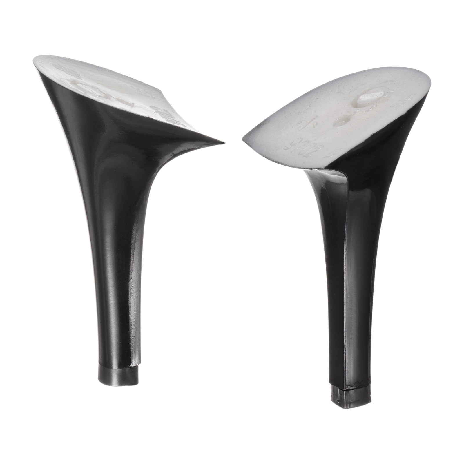 Uxcell 1pair Heel Repair Replacement 1.77"x3.54" High Stiletto Heel DIY ...