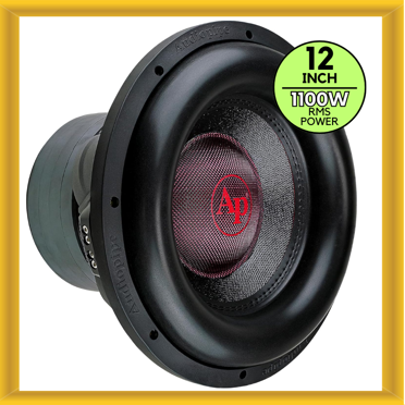 Kicker 12-inch L7R124 (45L7R124) Square Subwoofer 4-Ohm, Black ...