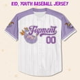 Custom Disney Figment Little Spark Happy Baseball Jersey - Wondermento ...