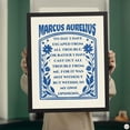 Affixzi On Troubles - Marcus Aurelius Print | Stoic Print | Philosophy ...