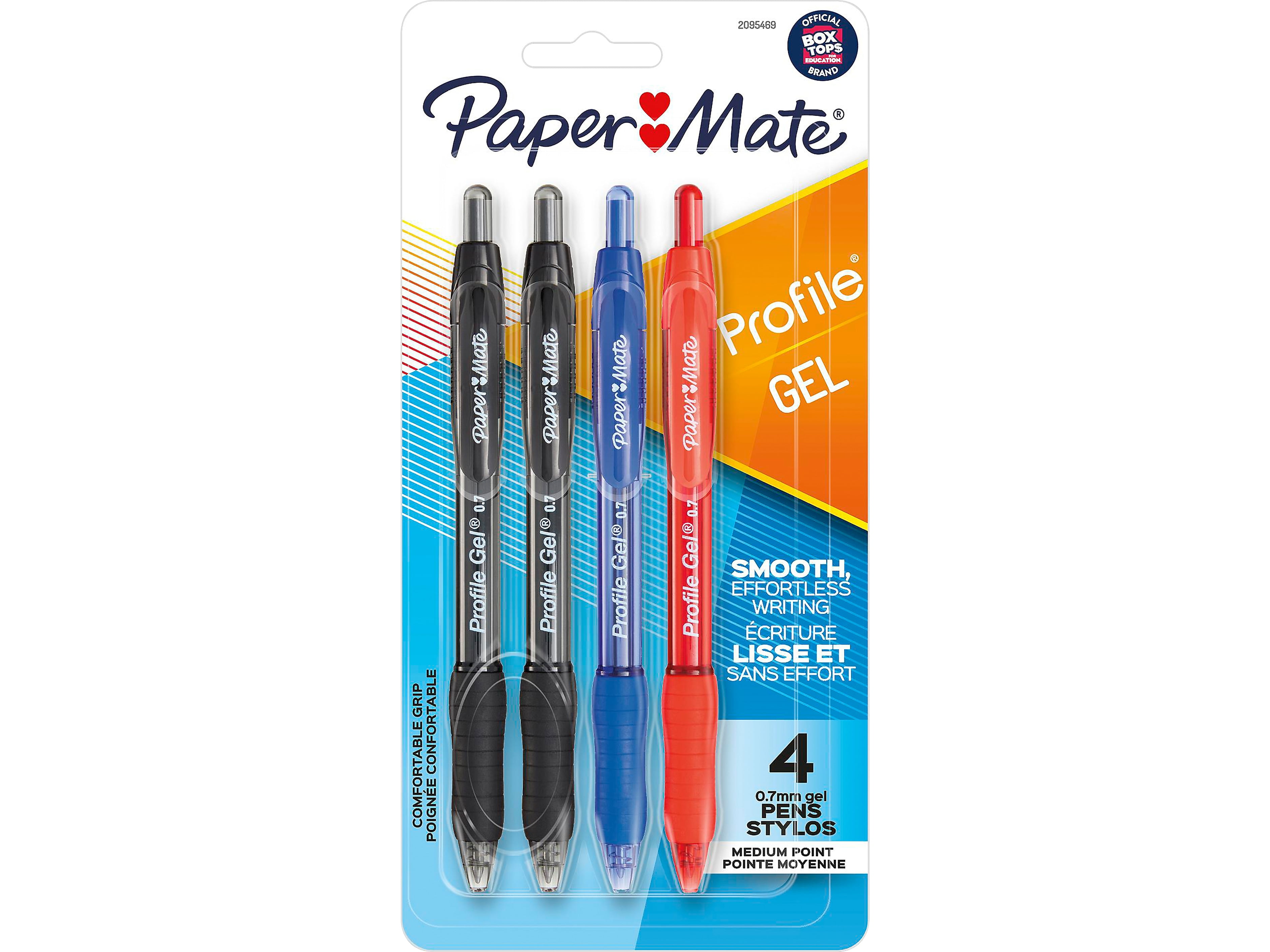 Paper Mate Profile Retractable Gel Pens Medium Point Asso 2095469 ...