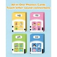 Phonics Talking Flash Cards for Toddlers 3-8,Airbition Learn to Read in ...