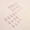 Fofosbeauty 24pcs Press on False Nails Tips, Almond Fake Acrylic Nails ...