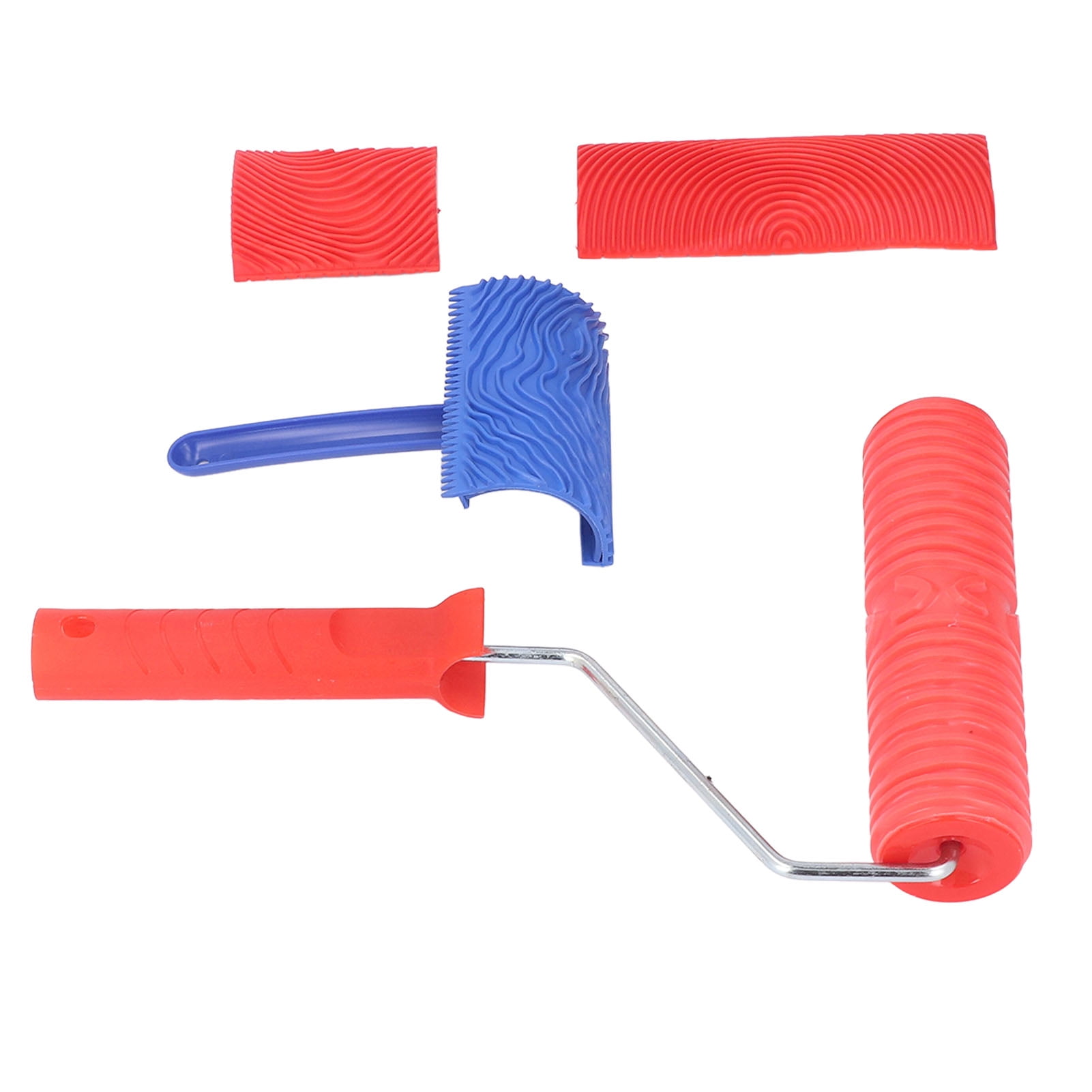 Wood Grain Roller, Easily Clean Wood Graining Tool Soft Rubber ...