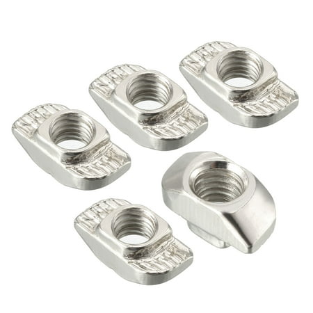 Sliding T Slot Nuts, M6 Half Round Roll In T-Nut for 3030 Series Aluminum Extrusion Profile ...