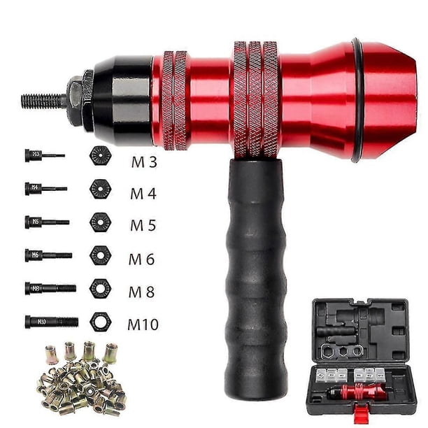 Electric Rivet Tool Rivet Nut Tool Electric Rivet Nut Adapter M3 M5 M6 ...