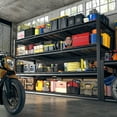 "REIBII Heavy Duty Garage Shelving, 60""W*60""H*24""D, 4-Tier, 2500LBS ...