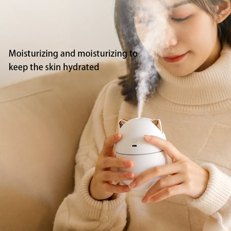 Plastic Humidifier USB Interface Water Shortage Protection 250ml ...