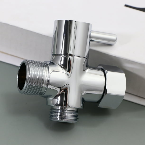 Water Separator 1Pc Water Diverter Steel High-end 3 Valve Chromed ...