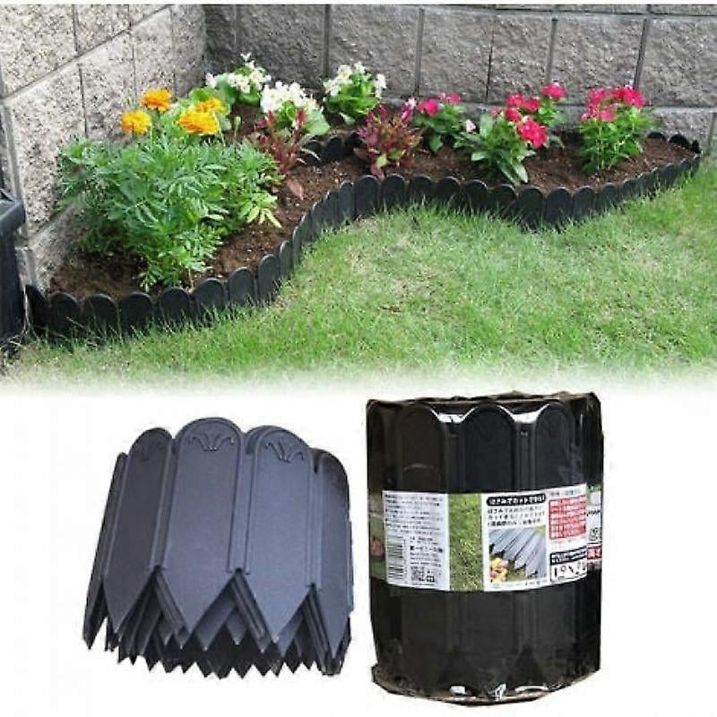 2 Meter Garden Edging, Lawn Edging, Decorative Garden Fence, Landscape ...
