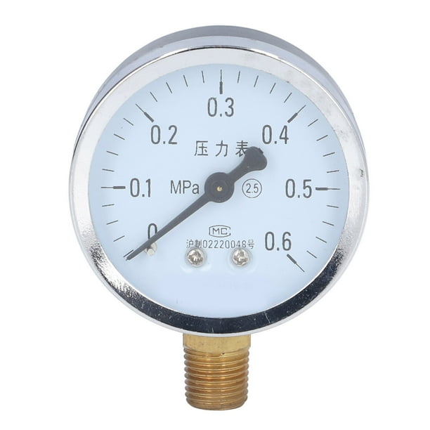 Iorn Pressure Gauge,1/4 NPT Pressure Gauge Pressure Gauge Tap Water ...