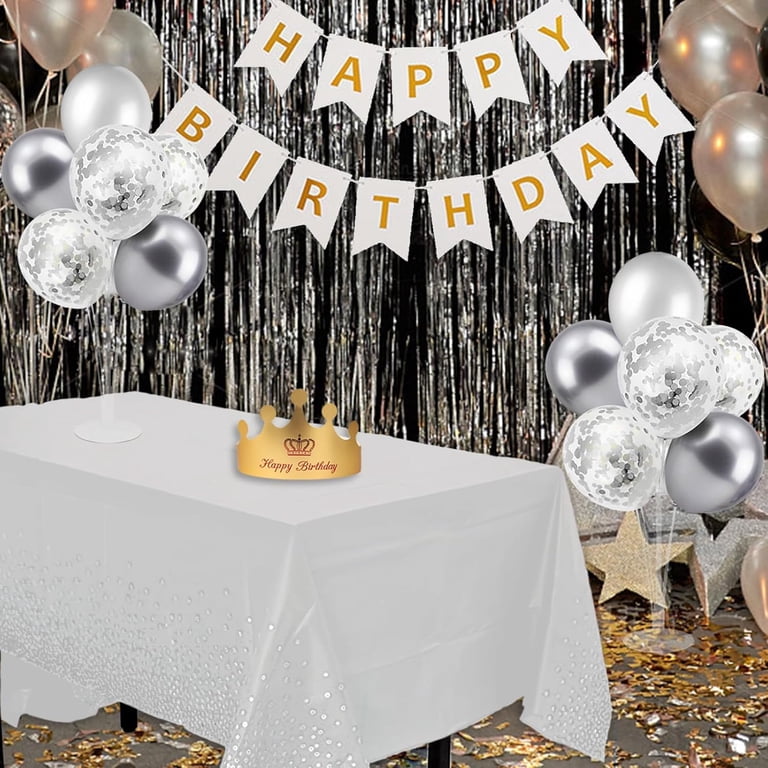 Platinum Party Decorations