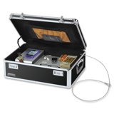 Vaultz Locking Storage Box 19.5 x 7 x 13.5 inches Black (VZ00323 ...