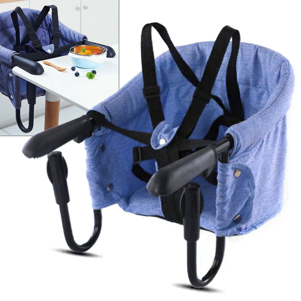 Fichiouy Clip On High Chair Heavy Duty Baby Hook On Table Seat for ...