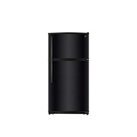 Kenmore Top-Freezer Refrigerator with LED Lighting and 20.8 Cubic Ft ...
