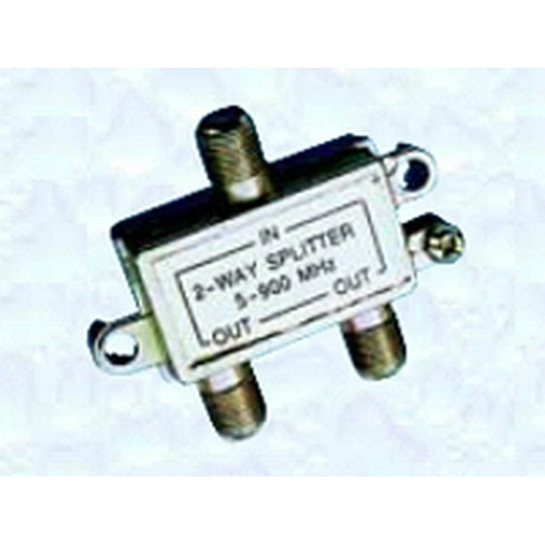 2-Way Splitter 5-900 MHZ (2 pack/order) - Walmart.ca