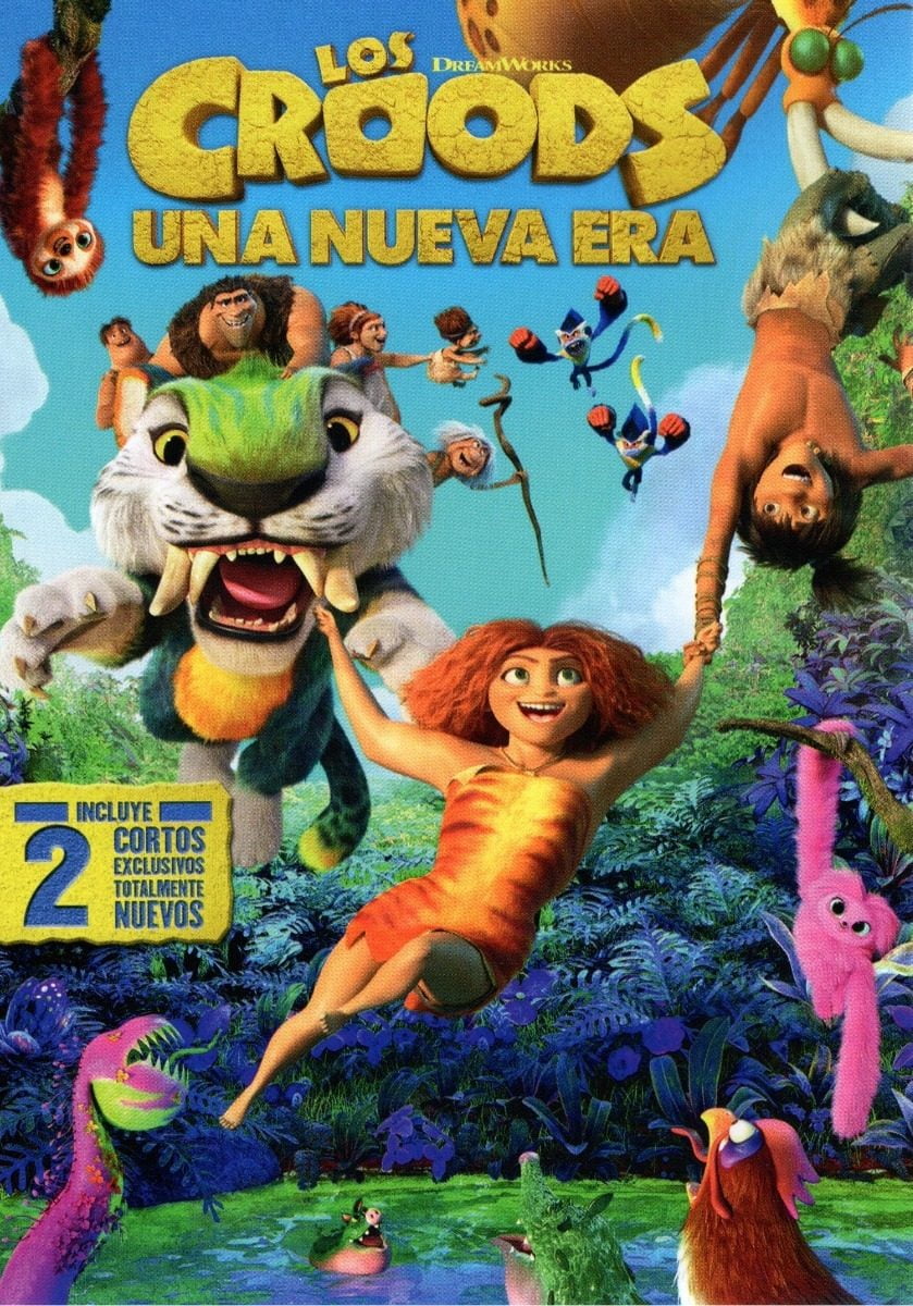 Los Croods 2 Dos Una Nueva Era Pelicula DVD Fox | Walmart en línea
