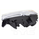 Chrome Halogen Headlight Front Lamp Left Driver for 16-20 Dodge Durango ...