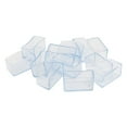 12 X Pvc Chair Leg Rectangle Covers Furniture Table Feet Floor ...