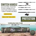 X MAX C-P Carp, Predator Fishing Rod. Unique, Super Compact, Multi ...