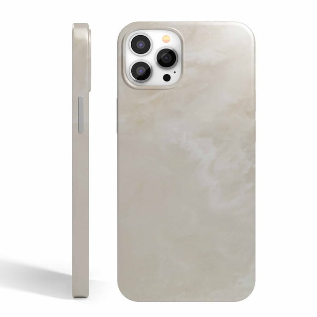 Tobelint Fluorescence Marble Texture Case for iPhone 12 Pro, Slim Full ...
