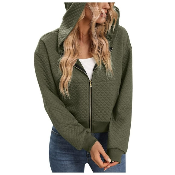 Snap Front Sweatshirt Cardigan