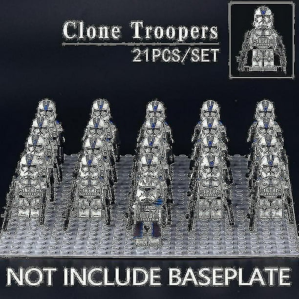 501st Legion Clone Trooper Army Set Mini Captain Rex Jesse And Echo ...