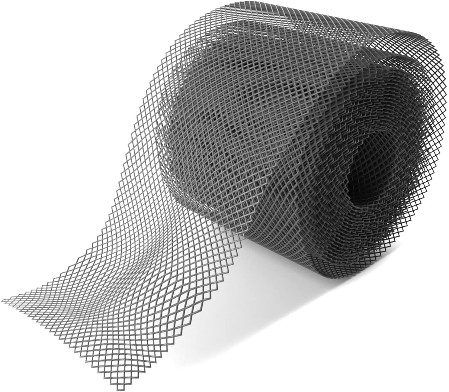 Home Intuition Gutter Guard Plastic Mesh Guards 6" Wide 20' Long ...